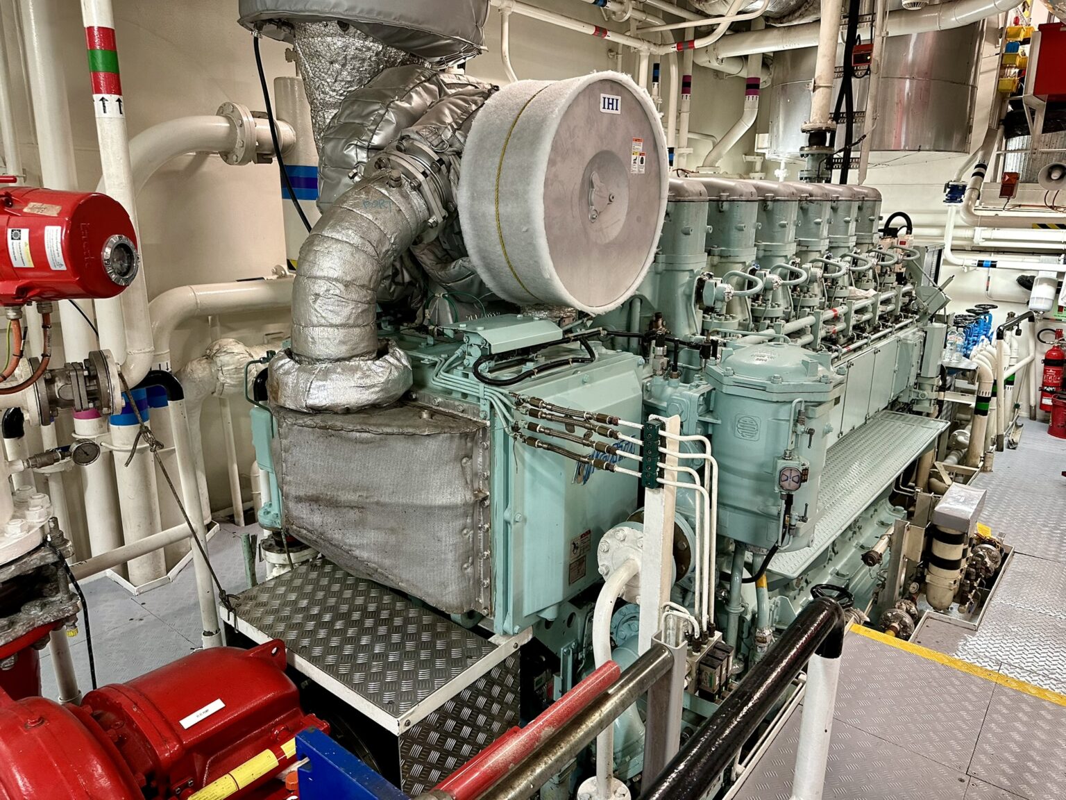 RVI inspection of Niigata diesel engines | RDA Shiptech