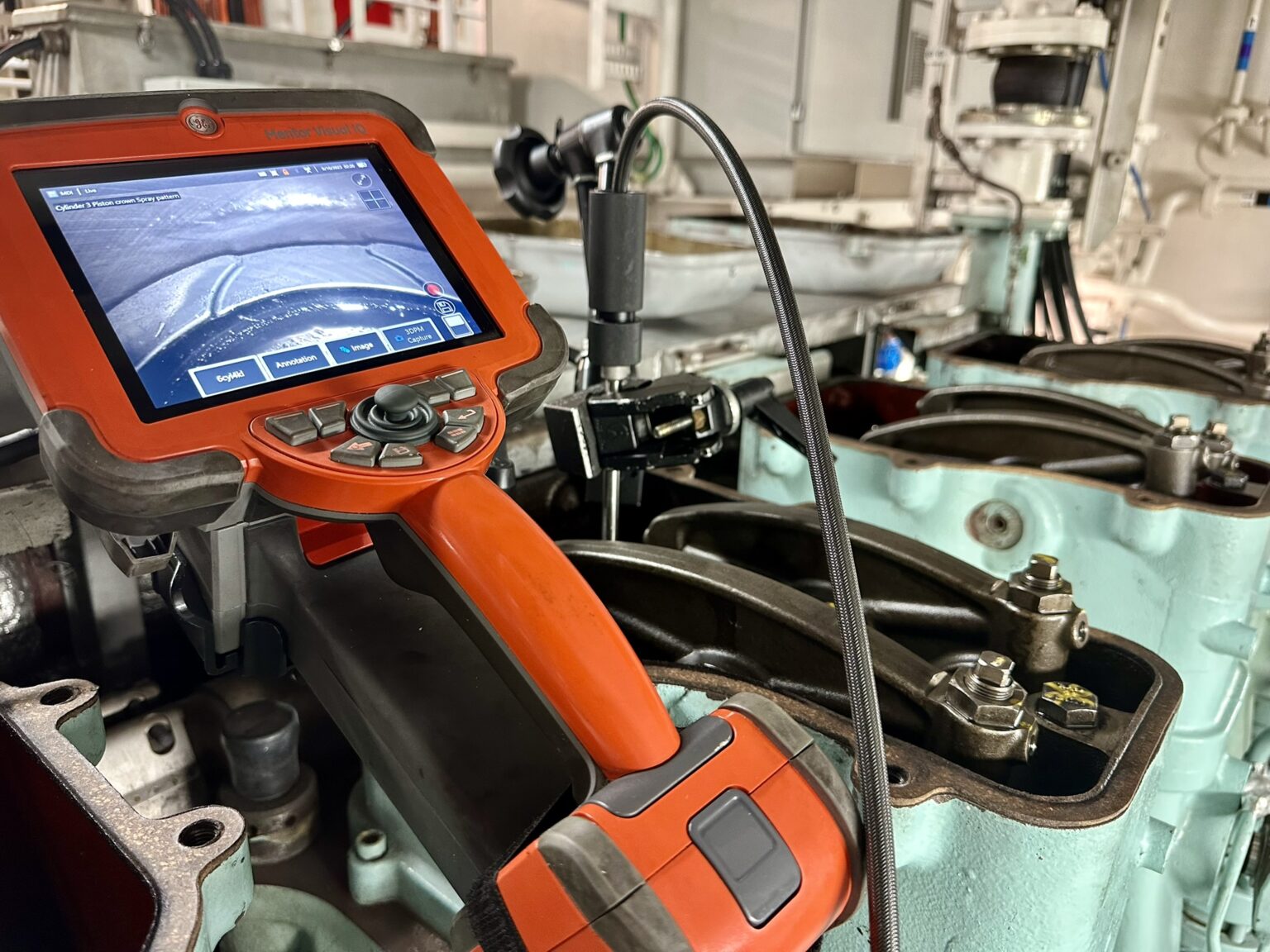 RVI inspection of Niigata diesel engines | RDA Shiptech